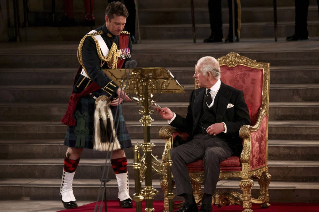 King Charles III in Germany: Johnny Thompson, his very attractive ...