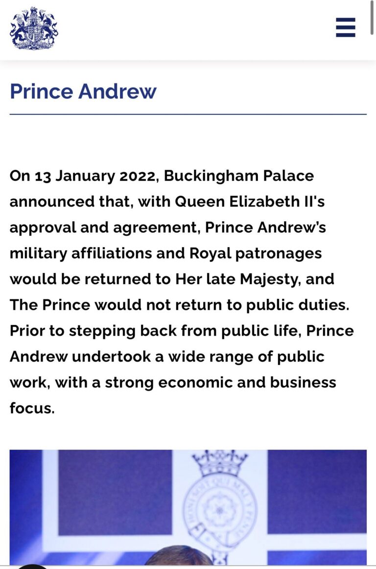 Prince Andrew's Title Shift: A Turning Point for the Modern British ...